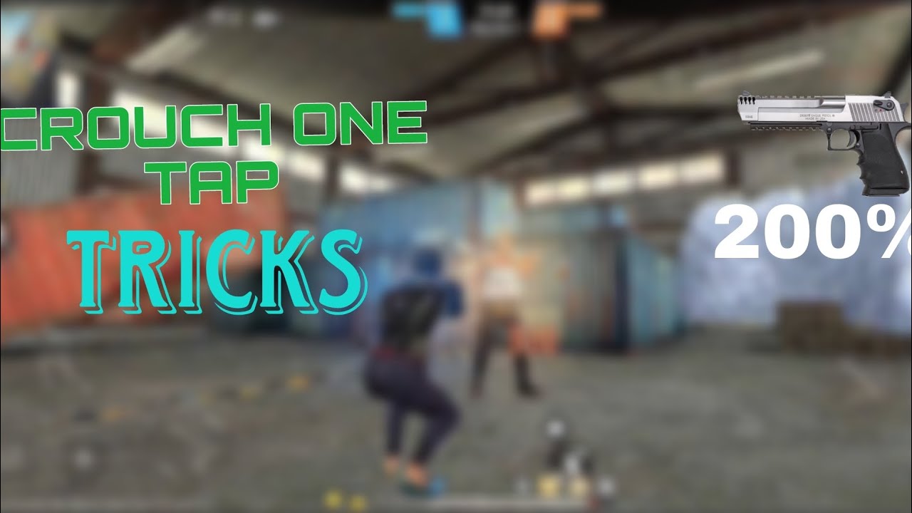 CROUCH ONE TAP TRICKS IN MOBILE 📲#freefireshorts - YouTube
