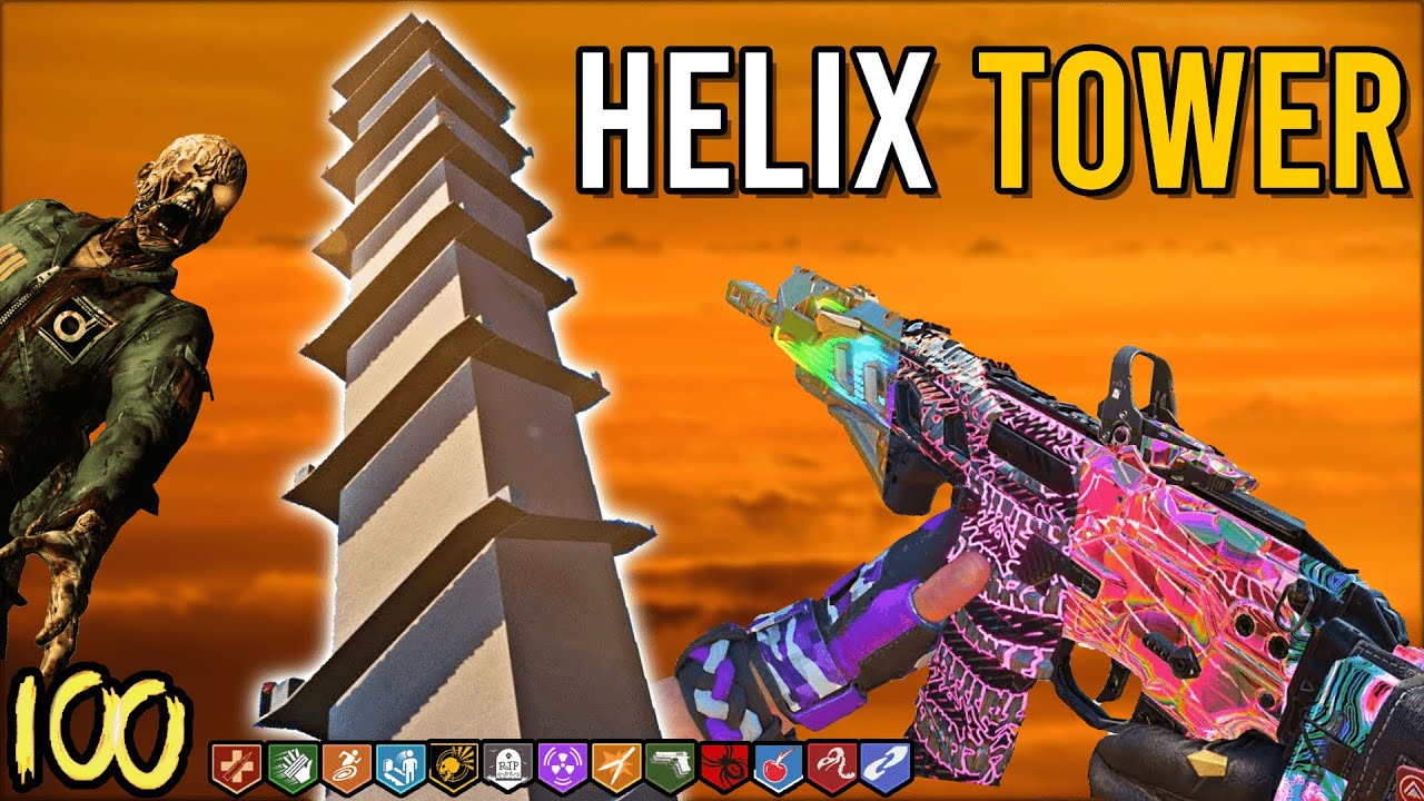 THIS MAP IS CRAZY! | Helix Tower [BO3 Zombies] - YouTube