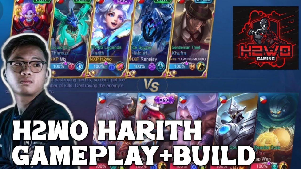 H2WO HARITH GAMEPLAY+BEST BUILD - YouTube