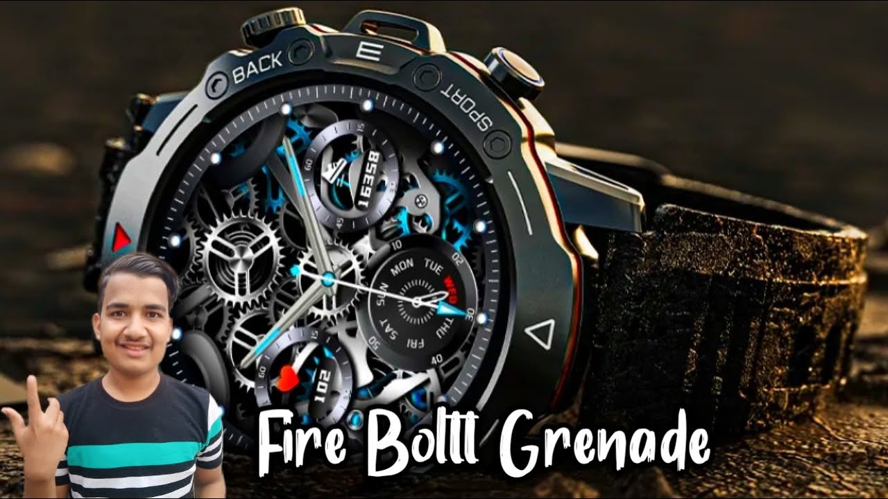 Fire Boltt Grenade Smartwatch Review, Fire Boltt Grenade Smartwatch ...