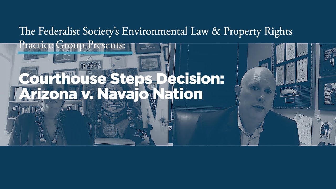 Courthouse Steps Decision: Arizona v. Navajo Nation - YouTube