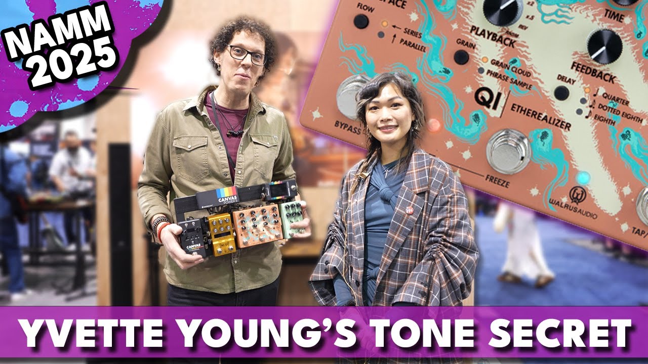 Yvette Young’s Secret Weapon for Ethereal Tone! | Walrus Audio | NAMM ...