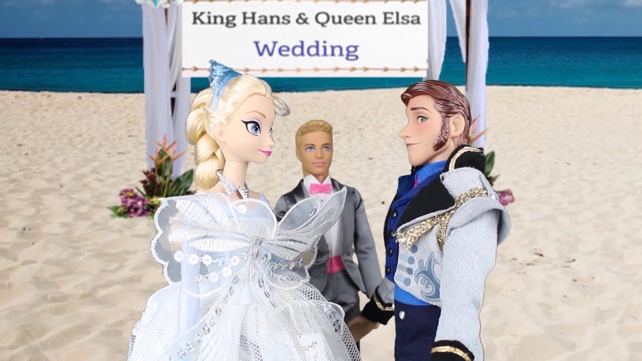 Evie's magic mirror reveals Elsa is at the wedding with Hans Part 4 ...