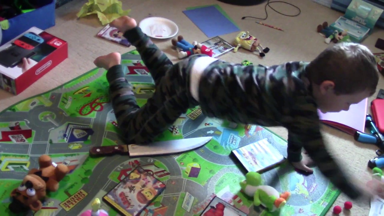 Bored Smashing VHS Tape part one - YouTube