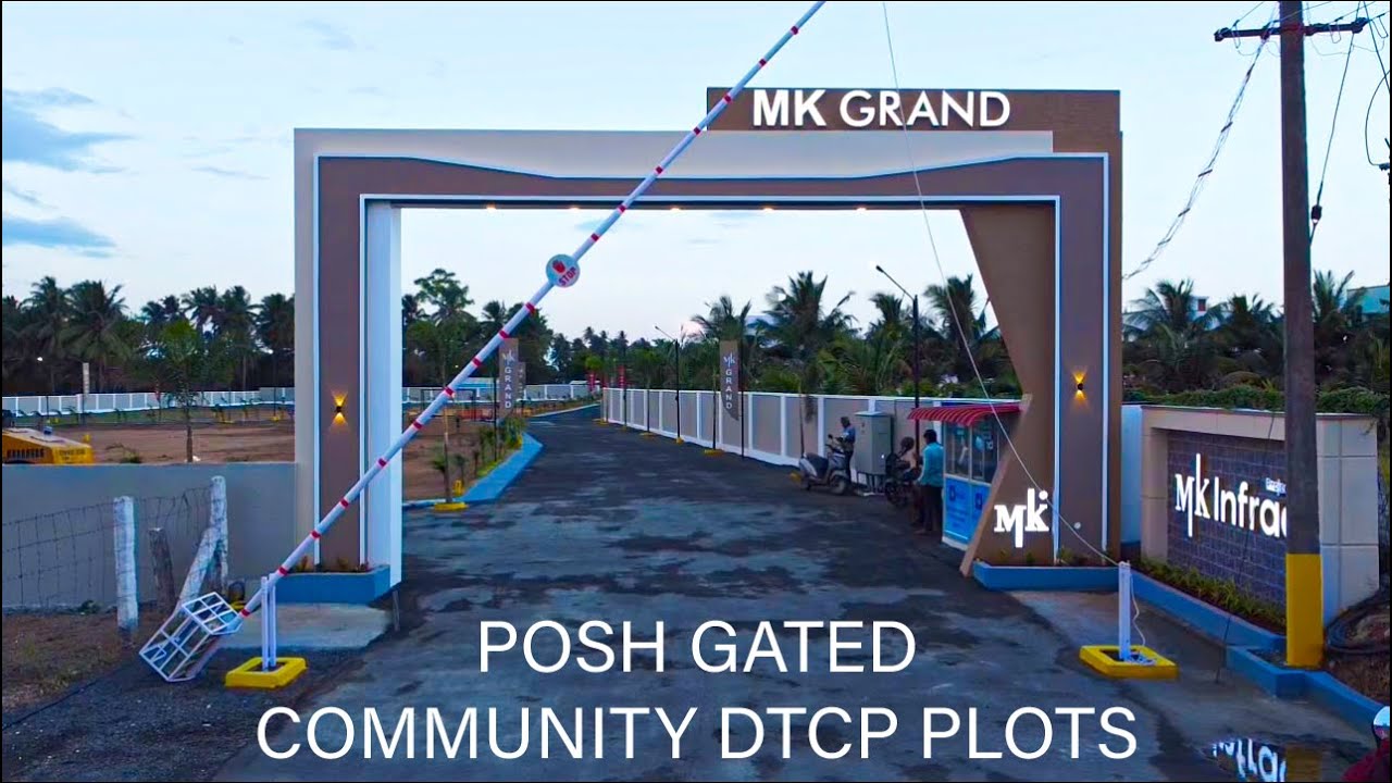 POSH GATED COMMUNITY PREMIUM DTCP PLOT FOR SALE IN KALAPATTI -NEARBY ...