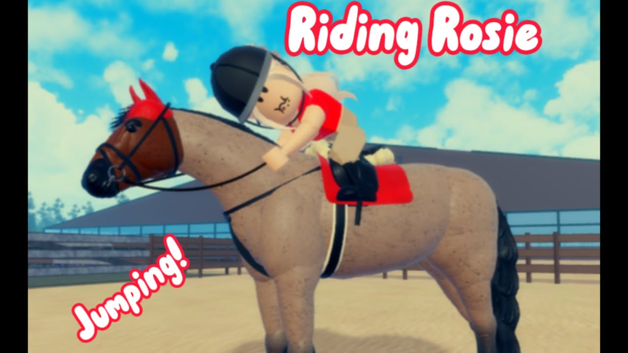 Riding Rosie!🐴🌹 - YouTube