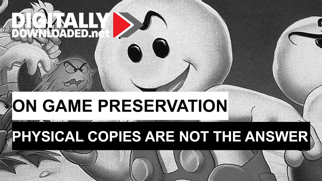 On game preservation and archiving: Physical copies are not the answer ...