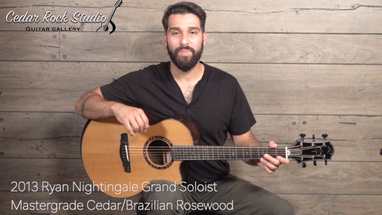 Ryan Nightingale Grand Soloist Signature (Master Cedar/Brazilian ...
