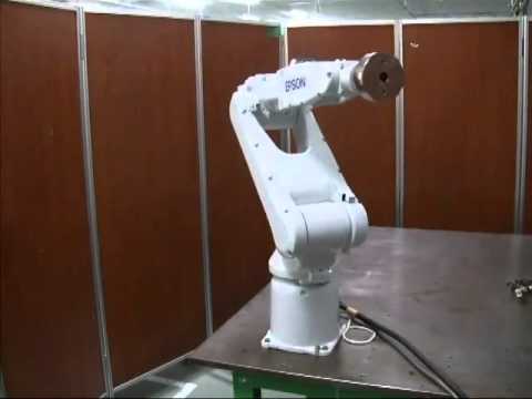 EPSON FANS S5 Series 6 Axis Robots. - YouTube
