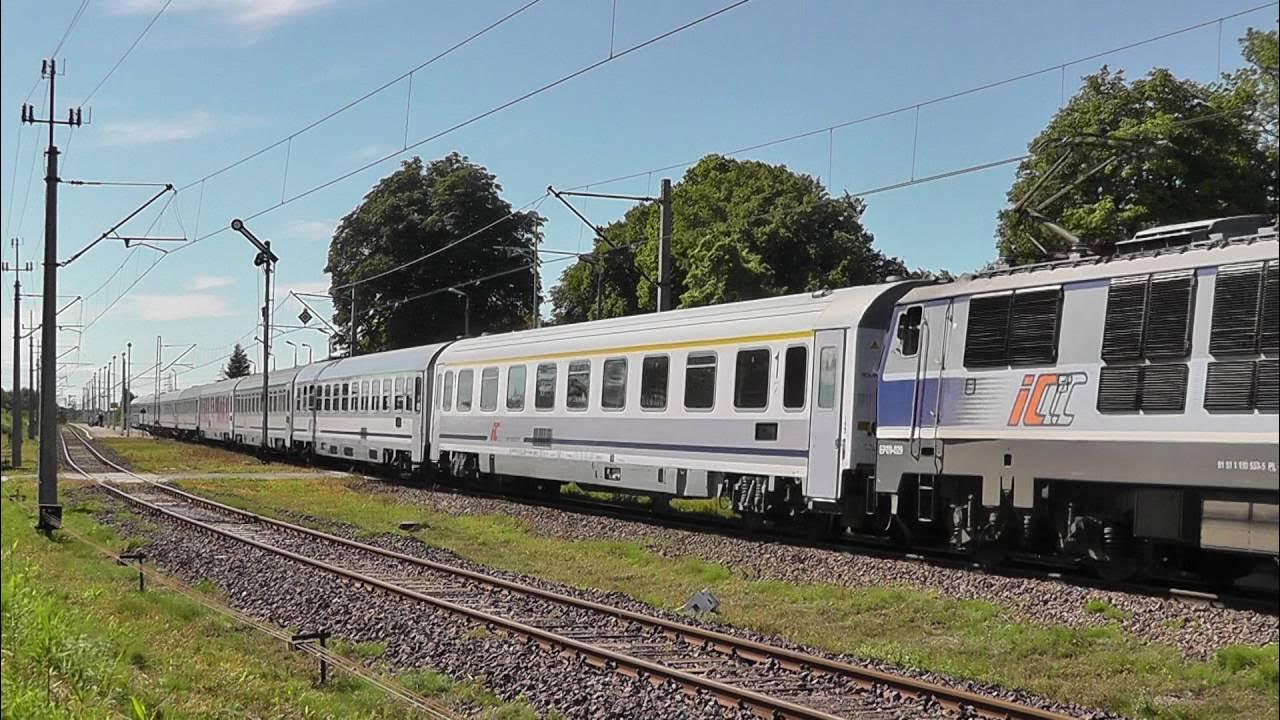 EP09-029 z EIC "Jantar" do Warszawy - YouTube