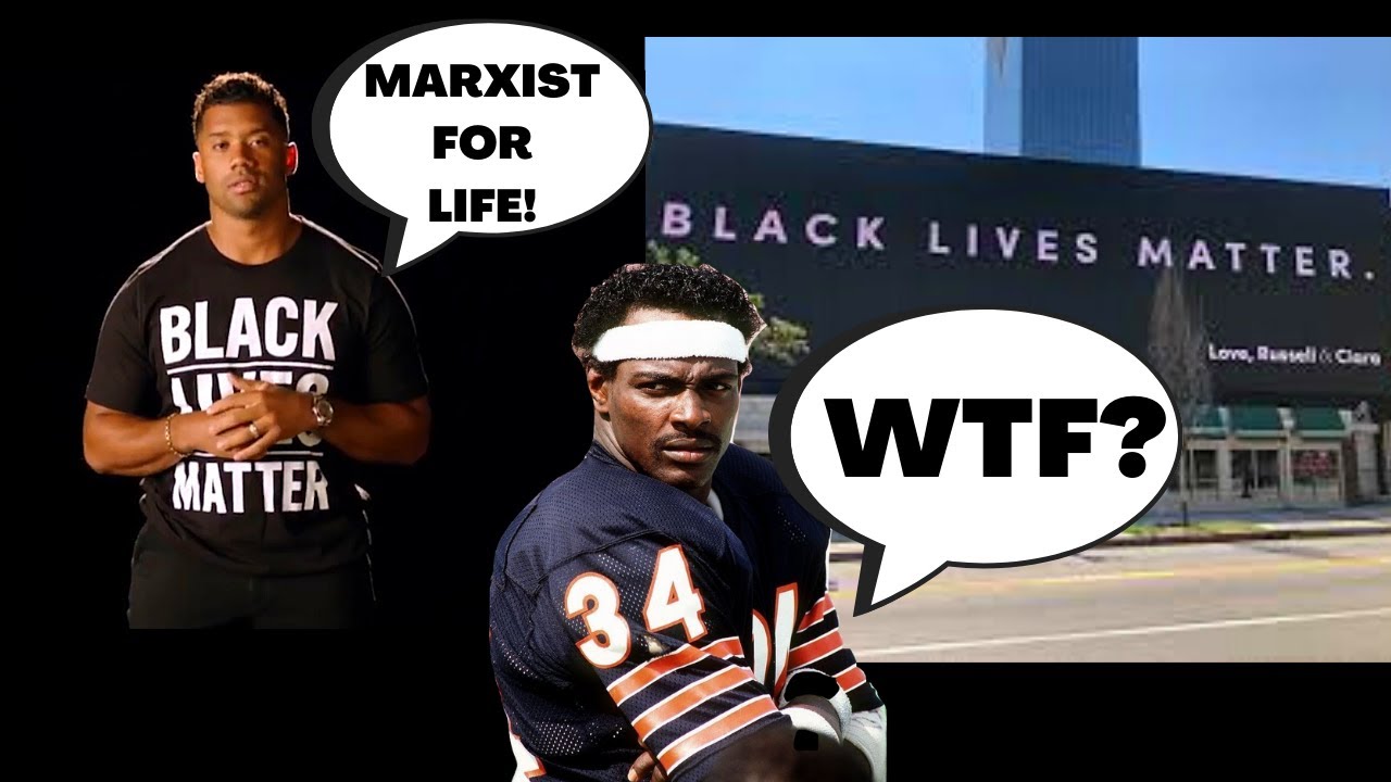 WOKE Russell Wilson WINS Walter Payton NFL Man of The Year for BLM ...