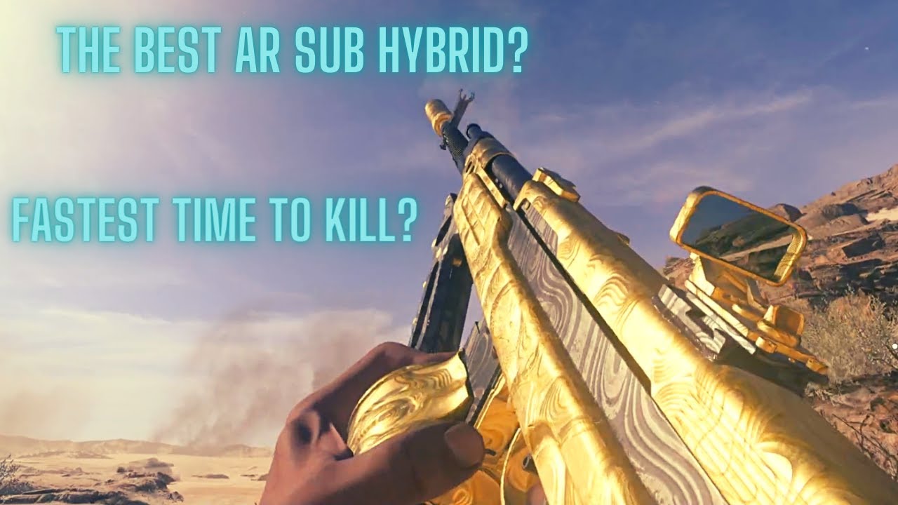 IS THIS THE BEST AR SUB HYBRID IN VANGUARD?! FASTEST TIME TO KILL ...