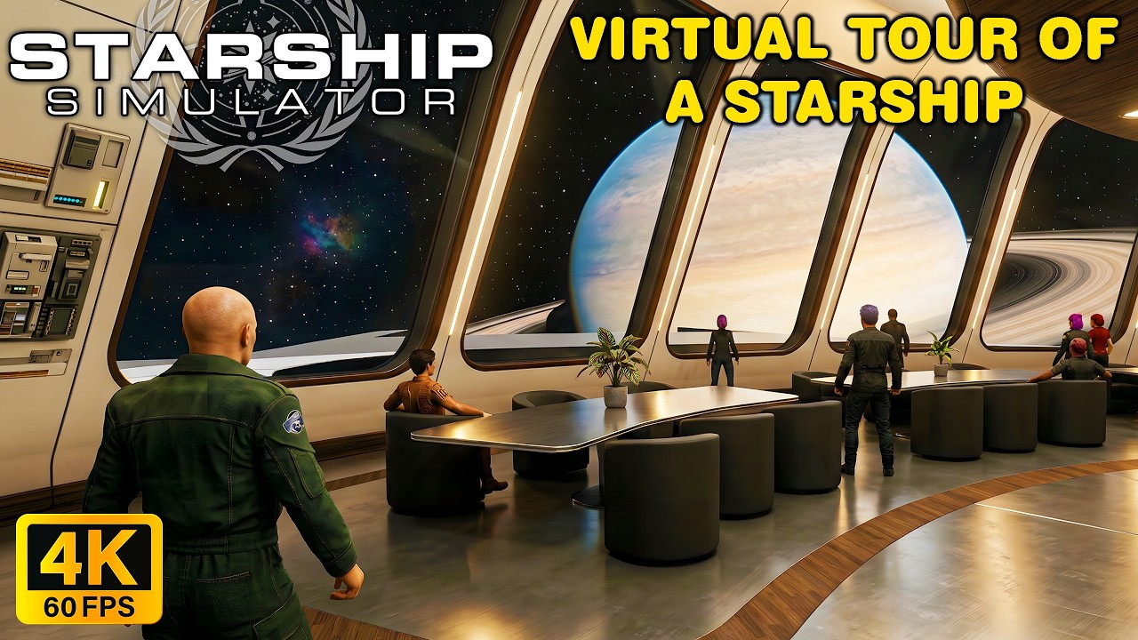 Navigate New Worlds: A Captivating 4K Tour of the Starship Simulator ...