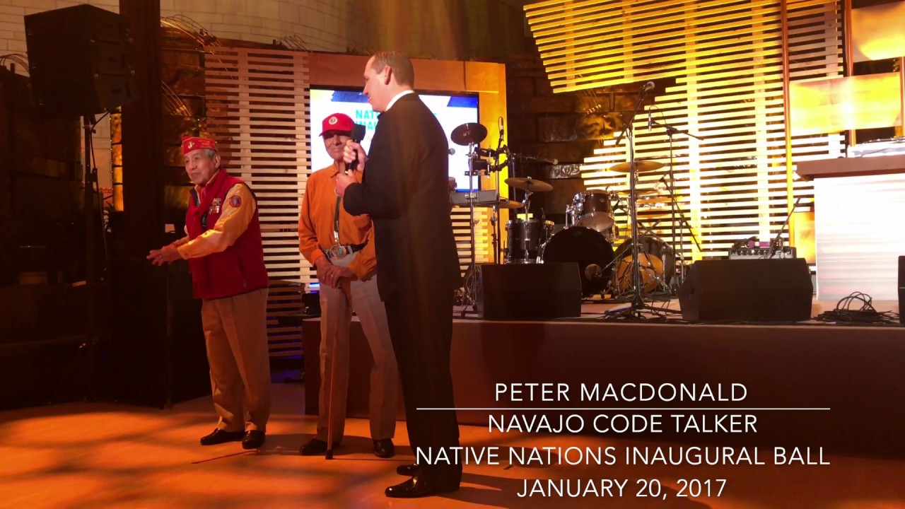 Peter MacDonald - Navajo Code Talker - YouTube