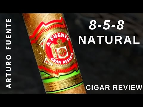 Arturo Fuente 858 Natural Cigar Review - YouTube