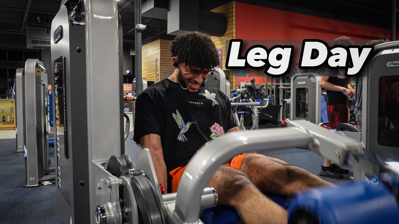QUADS & CALVES | Full Leg Workout & Trip Announcement - YouTube