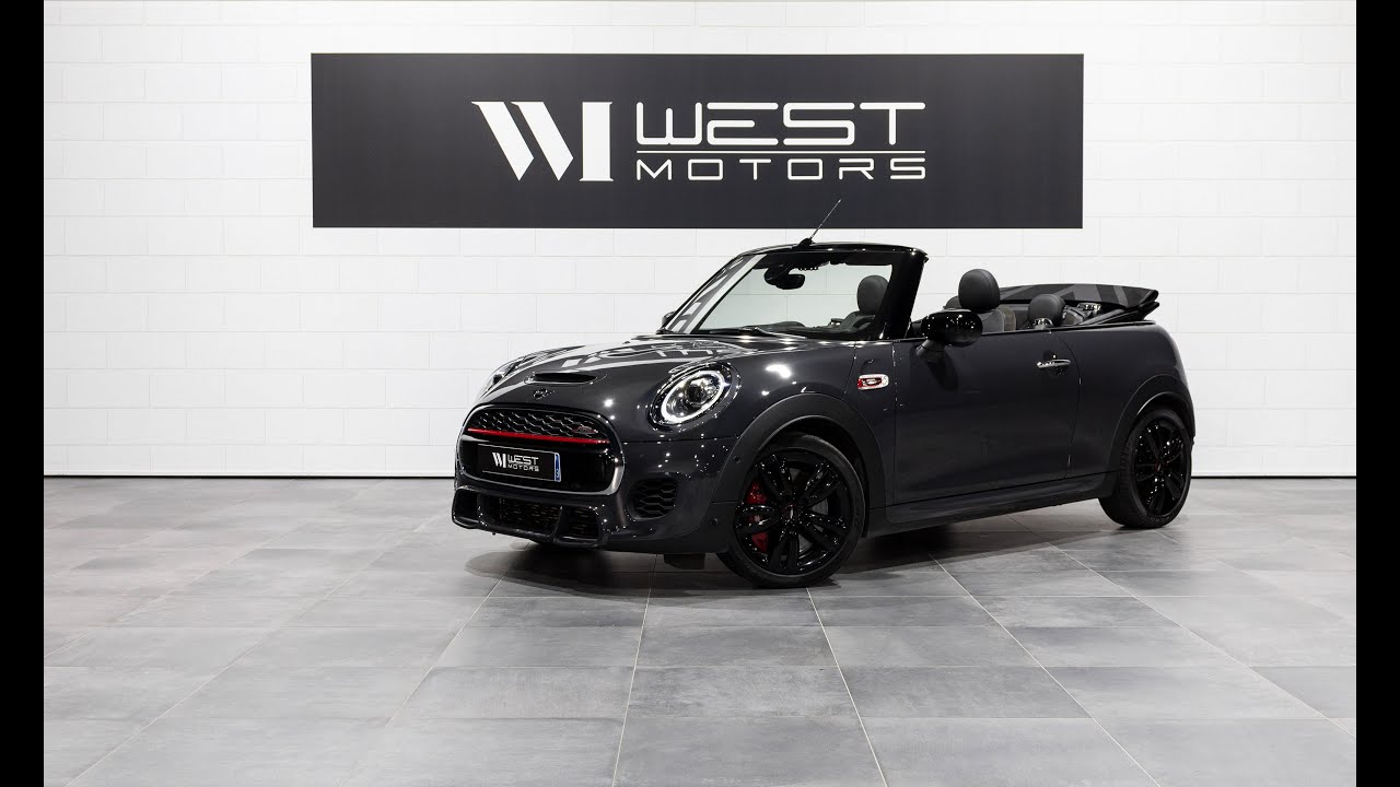 WEST MOTORS CANNES I Mini Cabriolet F57 John Cooper Works 231 Ch BVA8 ...