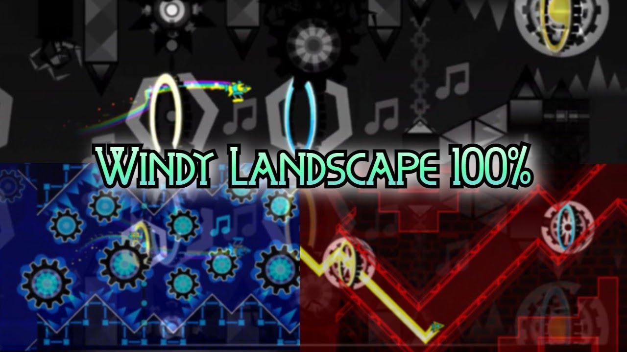 Windy Landscape 100% (Geometry Dash) | Mdog5 - YouTube