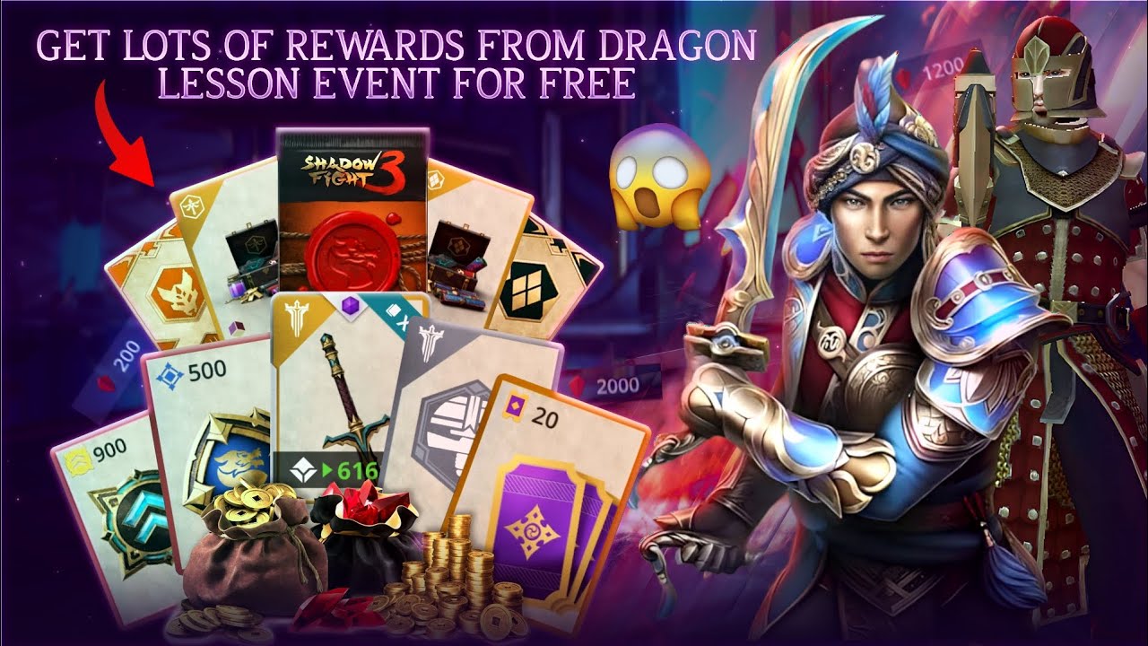 Shadow Fight 3: Get Lots of Rewards From Dragon Lesson Event for Free ...
