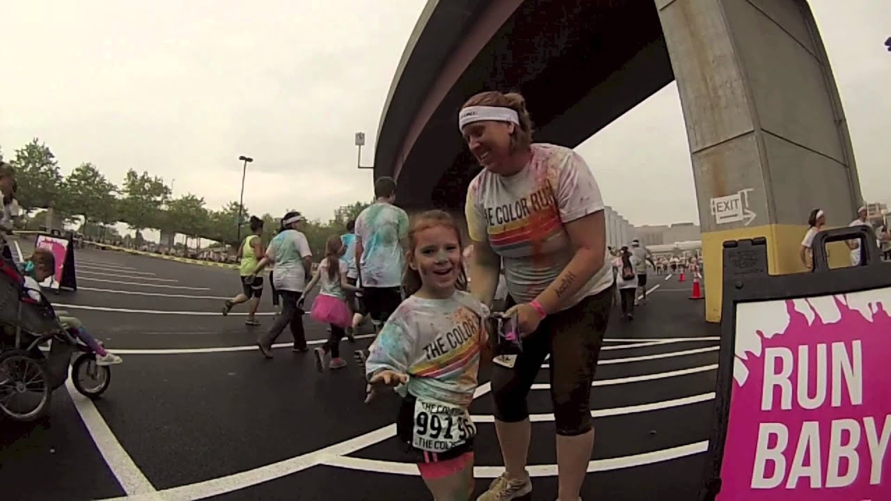 Baltimore Color Run 2013 - Recorded from 7 Year Old Perspective on ...