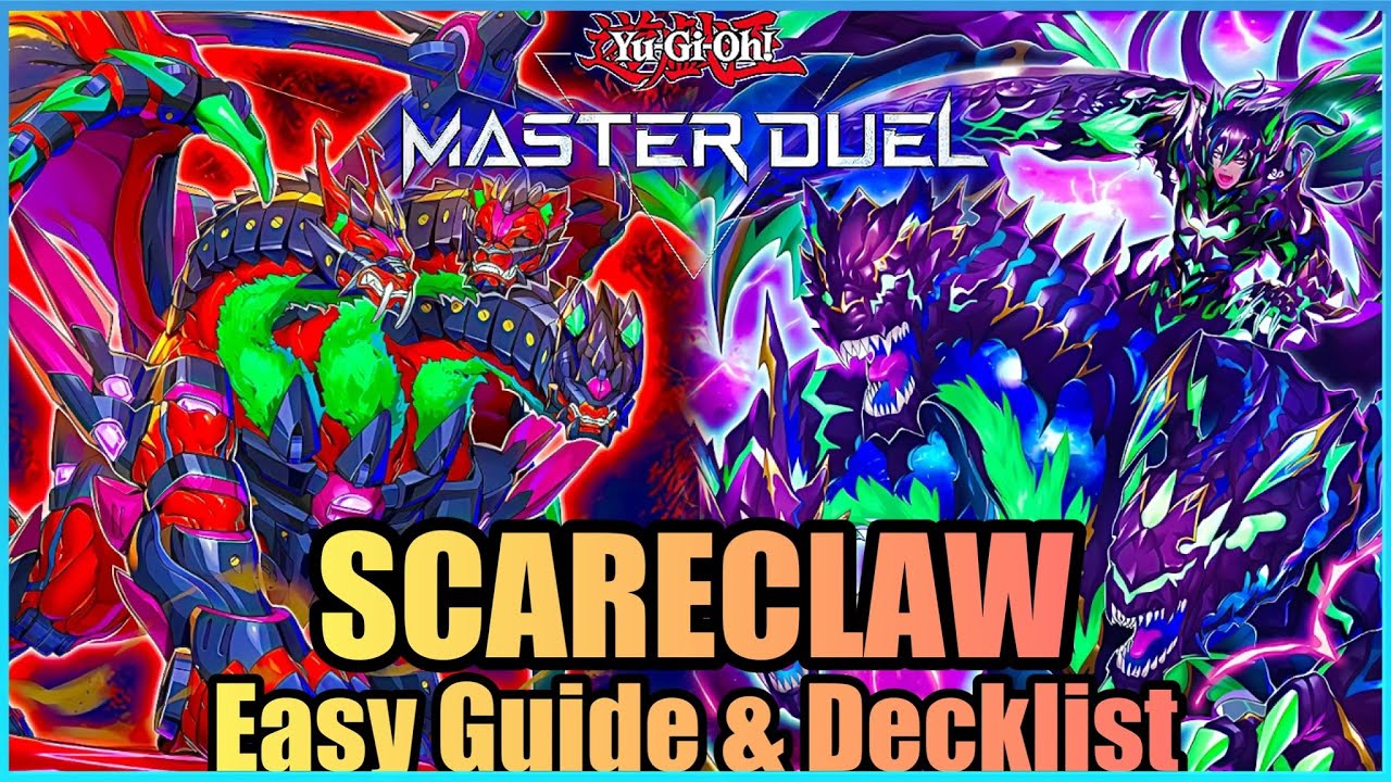 SCARECLAW - EASY GUIDE & DECKLIST! [Yu-Gi-Oh! Master Duel] - YouTube