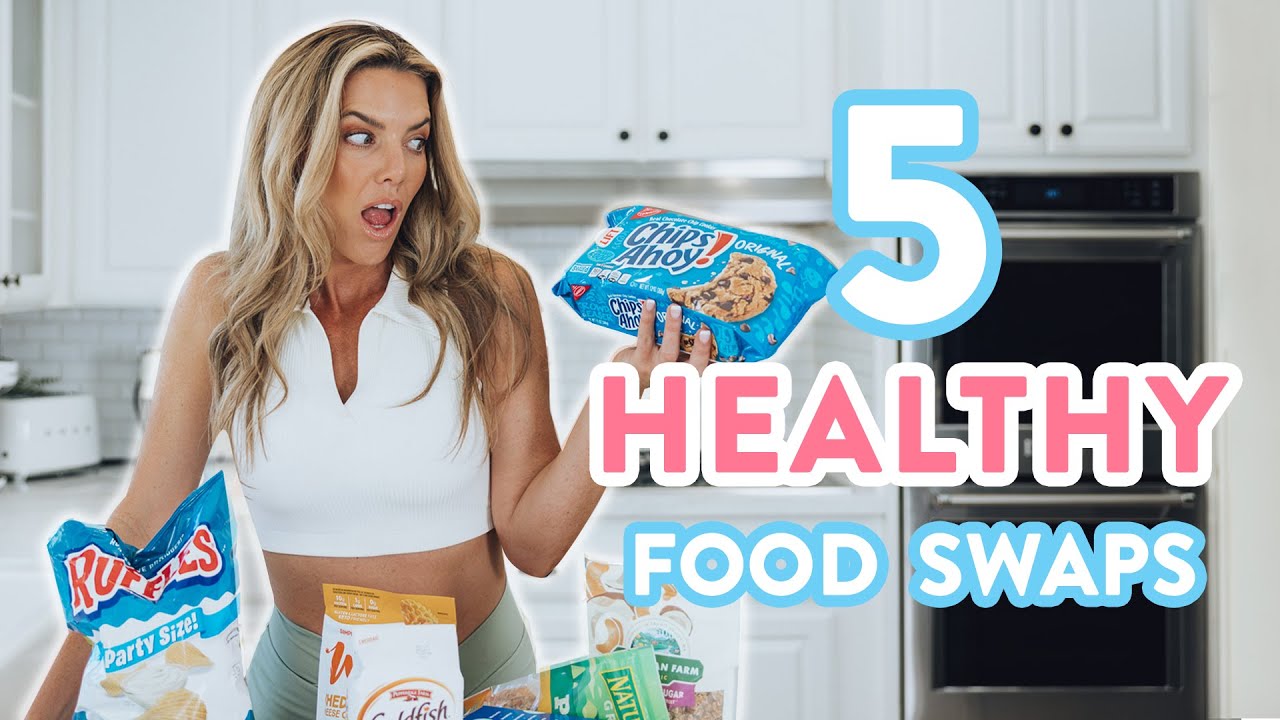5 Healthy FOOD SWAPS to Lose Weight // Eat This Not That SNACKS - YouTube