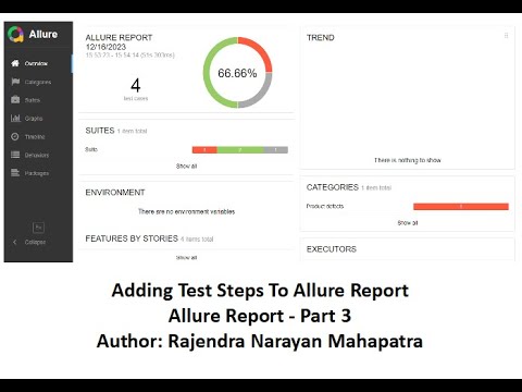 Adding Test Steps To Allure Report [Part 3] - YouTube