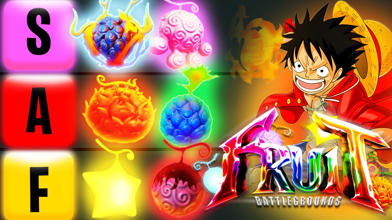 Every Devil Fruit RANKED From WORST To BEST In Fruit BattleGrounds ...