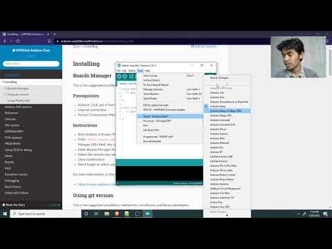 CARA INSTALL ESP8266 NODEMCU PADA ARDUINO IDE - YouTube