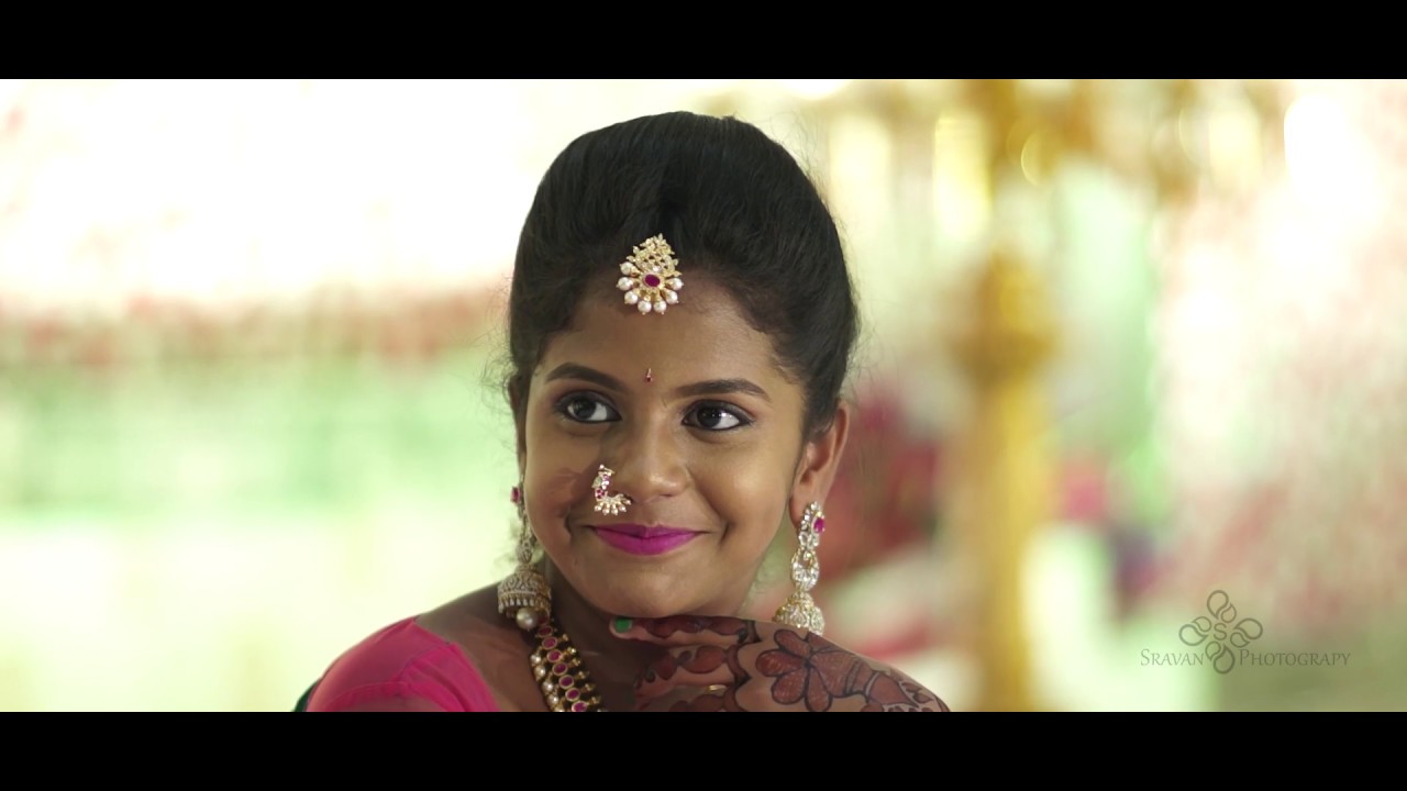SAMREDDY HARSHINI REDDY Saree Ceremony #sravanphotography - YouTube