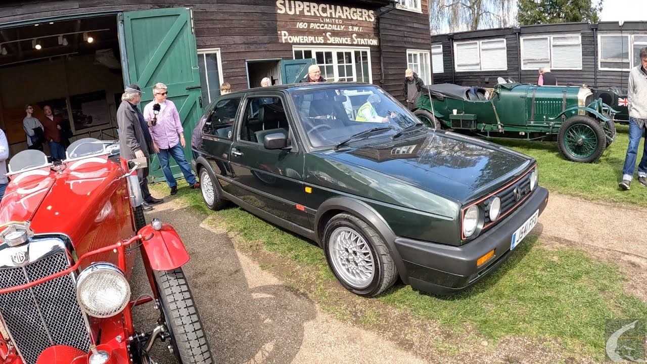 Brooklands Easter Classic Gathering 2023. 1991 VW Golf GTI - YouTube