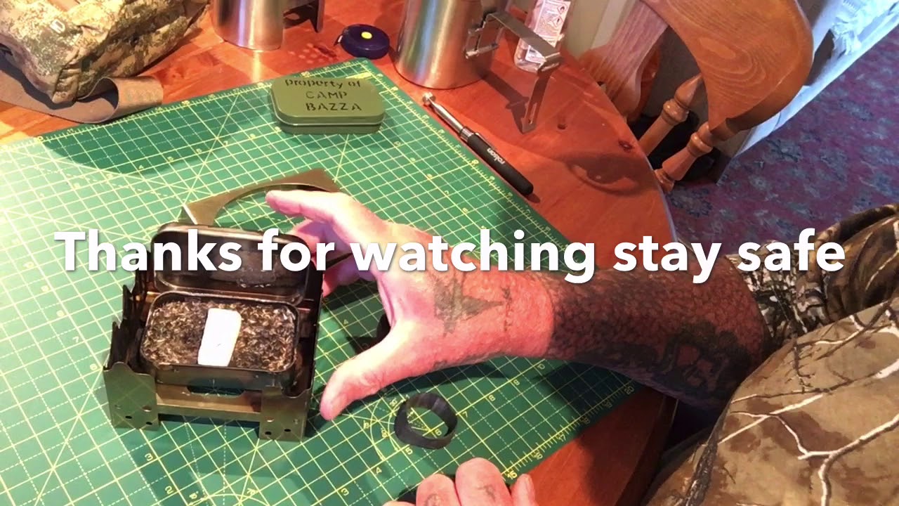 British Army Hexi Stove Mod. - YouTube