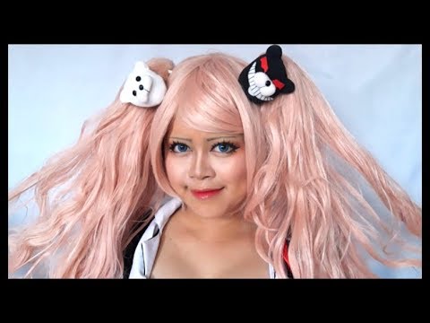 Junko Enoshima [Danganronpa] || Cosplay Make Up Tutorial by Kari ...