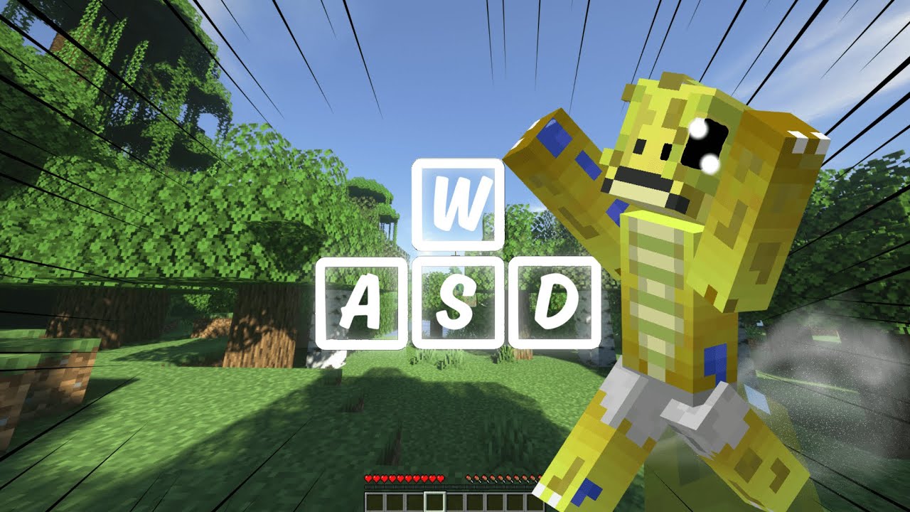 How to walk in Minecraft - YouTube