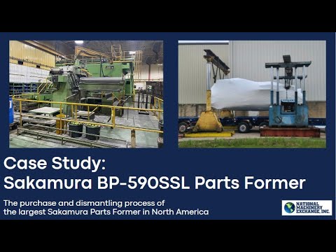 Case Study: Sakamura BP-590SSL Parts Former - YouTube