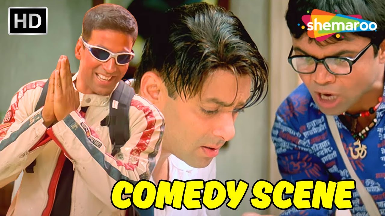 सलमान, अक्षय, कादर खान और राजपाल यादव की पागलपंती 🤣 | Mujhse Shaadi ...