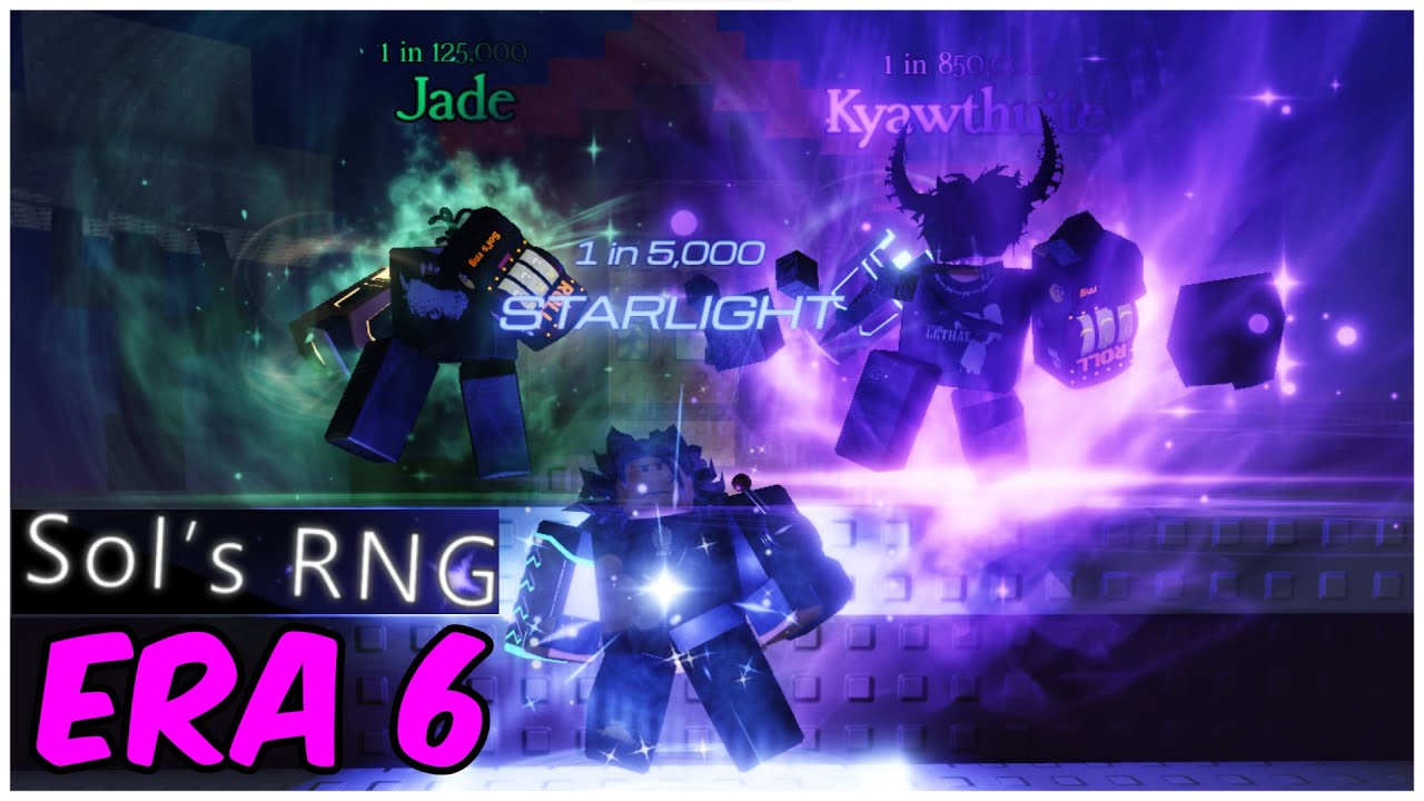 MY SOLS RNG ERA 6 UPDATE EXPERIENCE (NEW GEARS + NEW AURAS + EGG HUNT ...