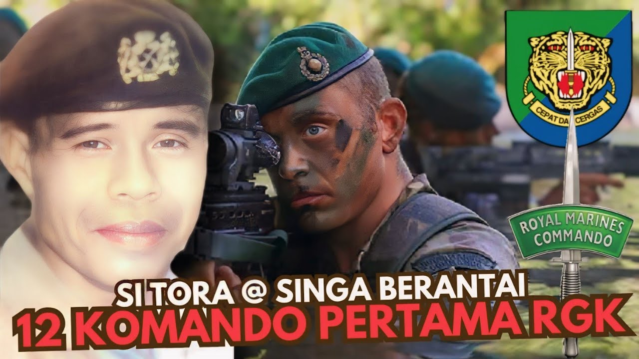 KISAH SI TORA TANGAN BESI"12 Komando Pertama Rejimen Gerak Khas | Gerup ...