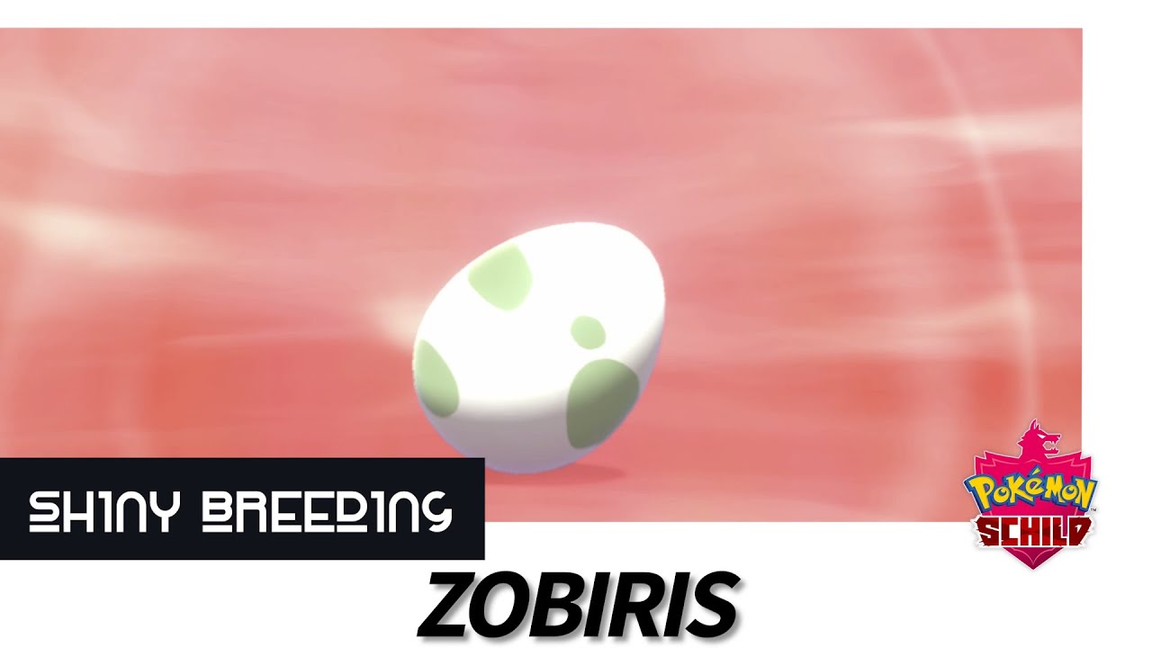 ZOBIRIS | SHINY Breeding 🥚 | Pokemon Schild Edition - 2021 - YouTube