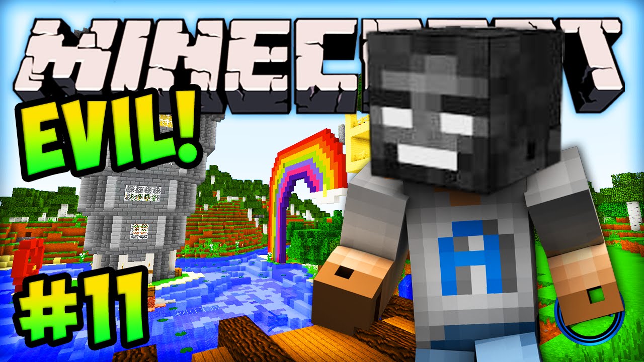 "EVIL ALI-A!" - MINECRAFT (How To Minecraft) - w/ Ali-A #11 - YouTube