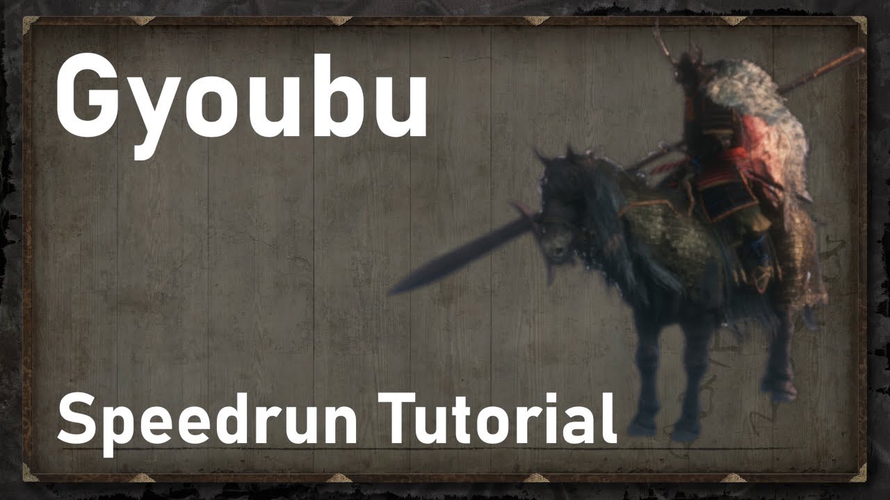15 Gyoubu Fights Explained | Sekiro Speedrun Tutorial - YouTube