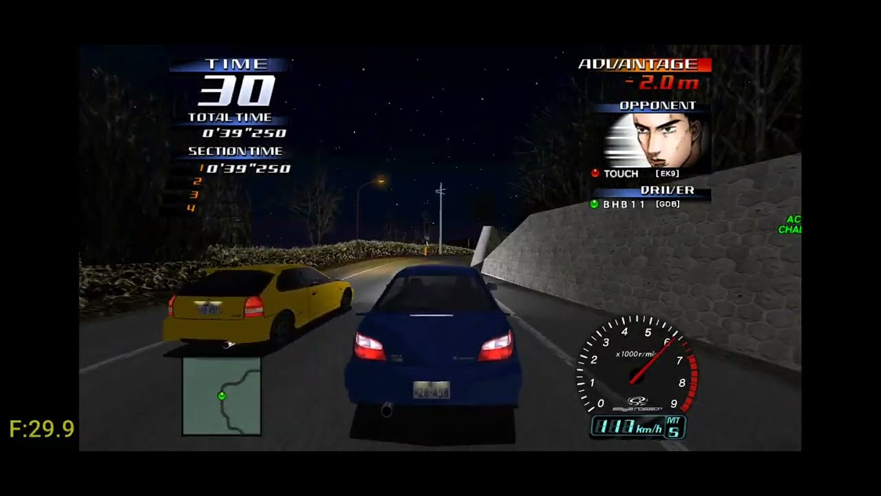 Initial D Arcade Stage 3 - Legend Of The Street W/ Subaru Impreza WRX ...