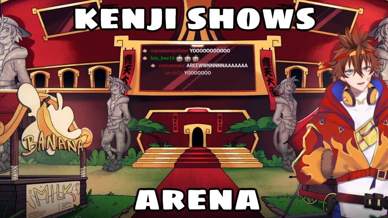 Kenji Shows New Arena! | Kenji Coliseum [Vtuber] - YouTube