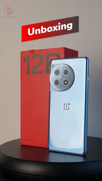 OnePlus 12R: Unboxing and First Look - YouTube