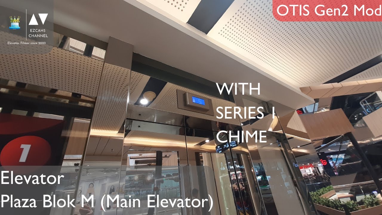 OTIS Gen2 Mod Traction Elevator - Plaza Blok M - YouTube