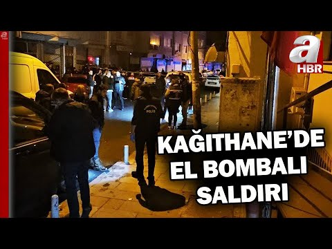 Kağıthane'de eğlence mekanına el bombalı saldırı: 1 ölü, 7 yaralı...  | A Haber