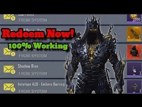 NEW FREE Redeem Code Rewards in COD Mobile! CODM Redeem code season 8 ...