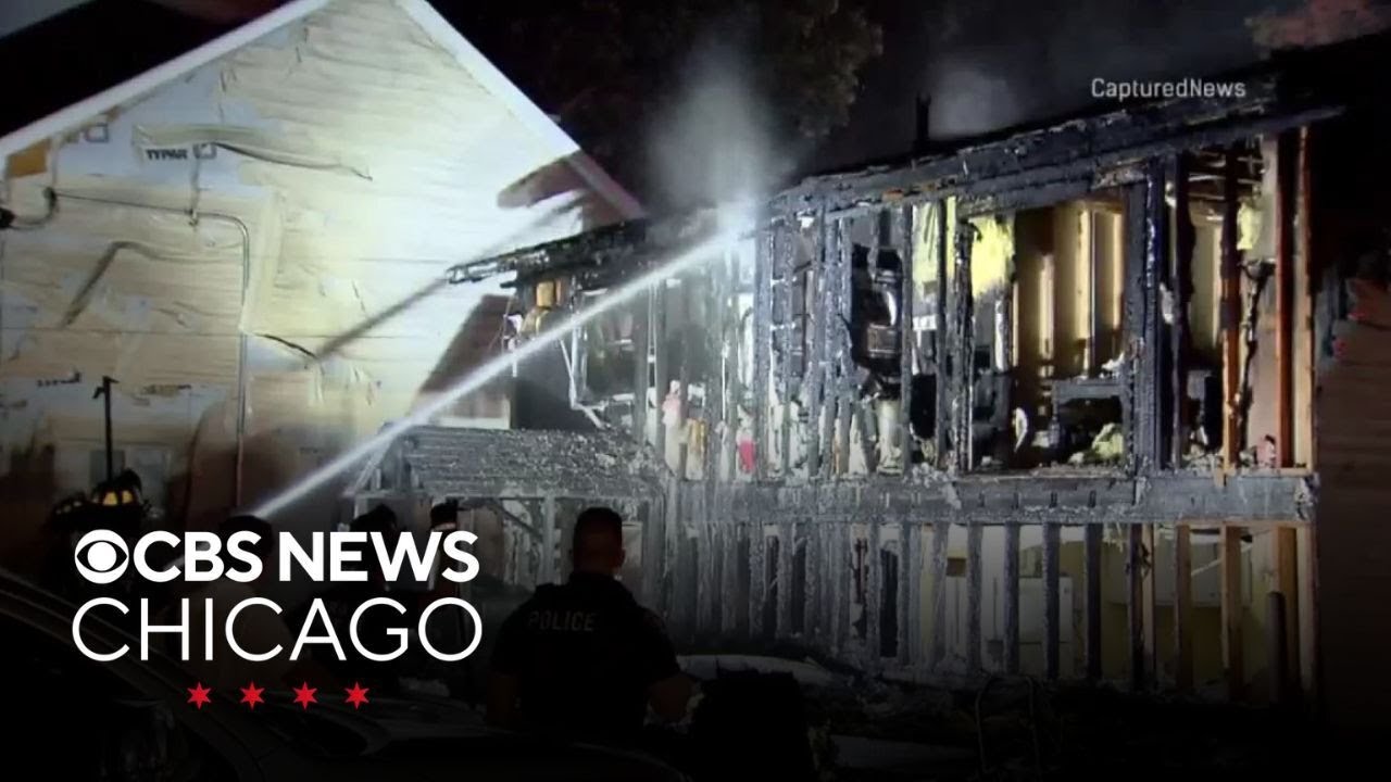 Neighbors save family from overnight house fire in Aurora - YouTube