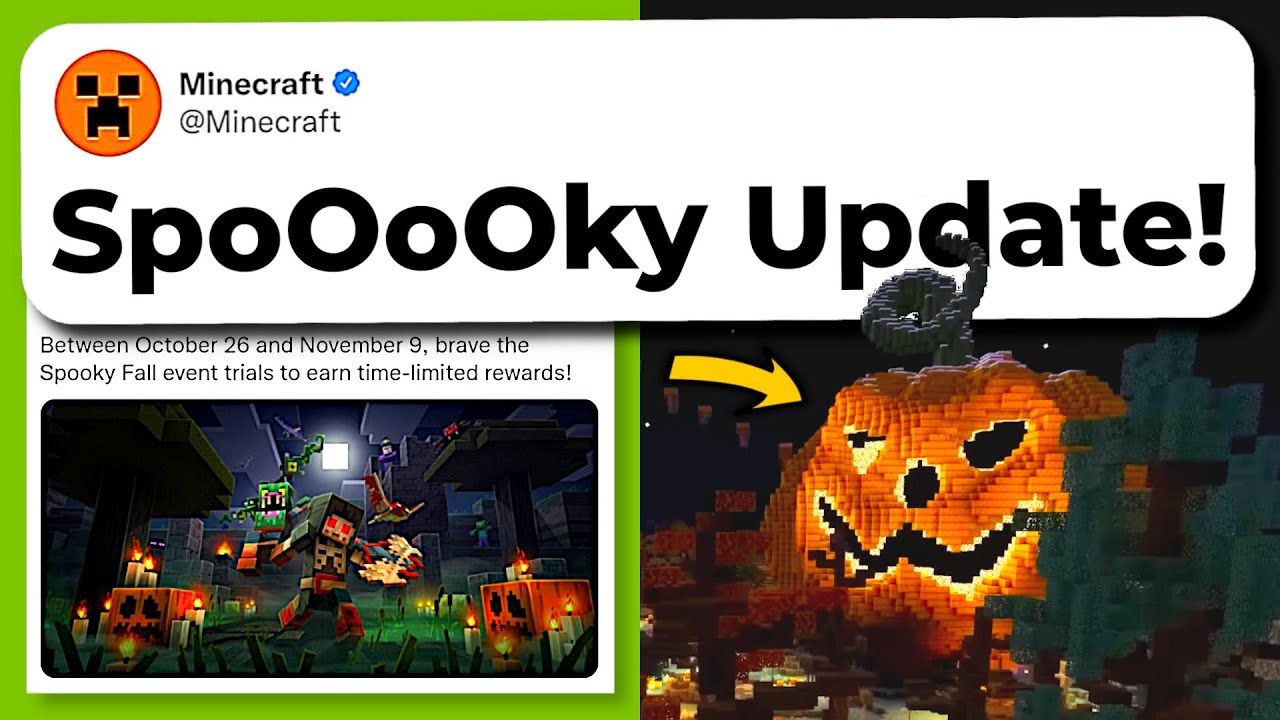 Limited Time Skins & Other FREE Items! | NEW MINECRAFT OCTOBER UPDATE ...