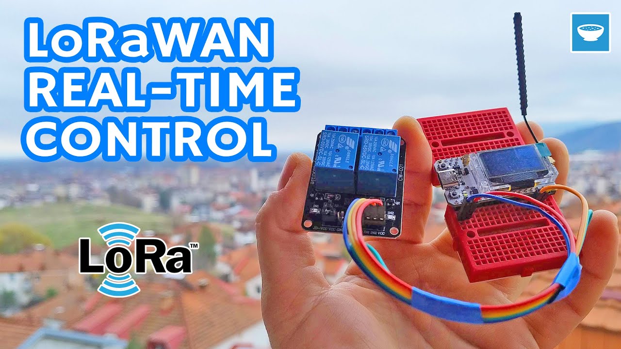 Real-Time LoRaWAN Class C Relay Control with the ESP LoRa 32 (Complete ...